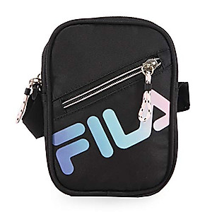 Fila Shoulder Bag, Black, 7"