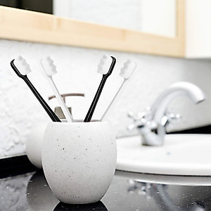 Tangnert Extra Soft Toothbrush - 2 Pcs, Ultra Soft-bristled Adult Toothbrush Micro-Nano 20000 Floss Bristle Good Cleaning Effect for Sensitive Teeth Oral Gum Recession (2PCS)