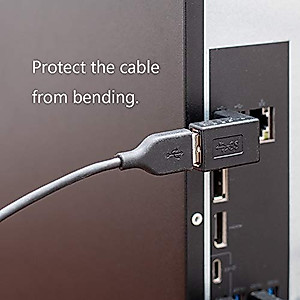 YuCool USB 3.0 Adapter and USB 3.0 Extension Cable, Left and Right Angle Extension Data Cable and Vertical Up and Down Angle Coupler Connector
