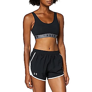 Under Armour womens Fly By 2.0 Running Shorts , Black (002)/White , X-Small