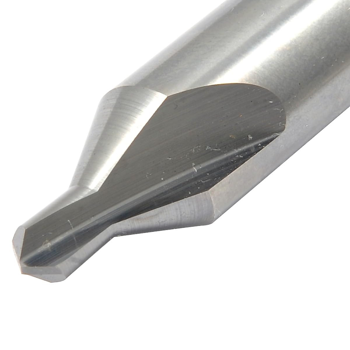 HHIP 5000-2047 60 Degree High Speed Steel Combined Drill and Countersink, 3/64" Drill Diameter, 1/8" Body Diameter, 1-1/4" OAL, #1