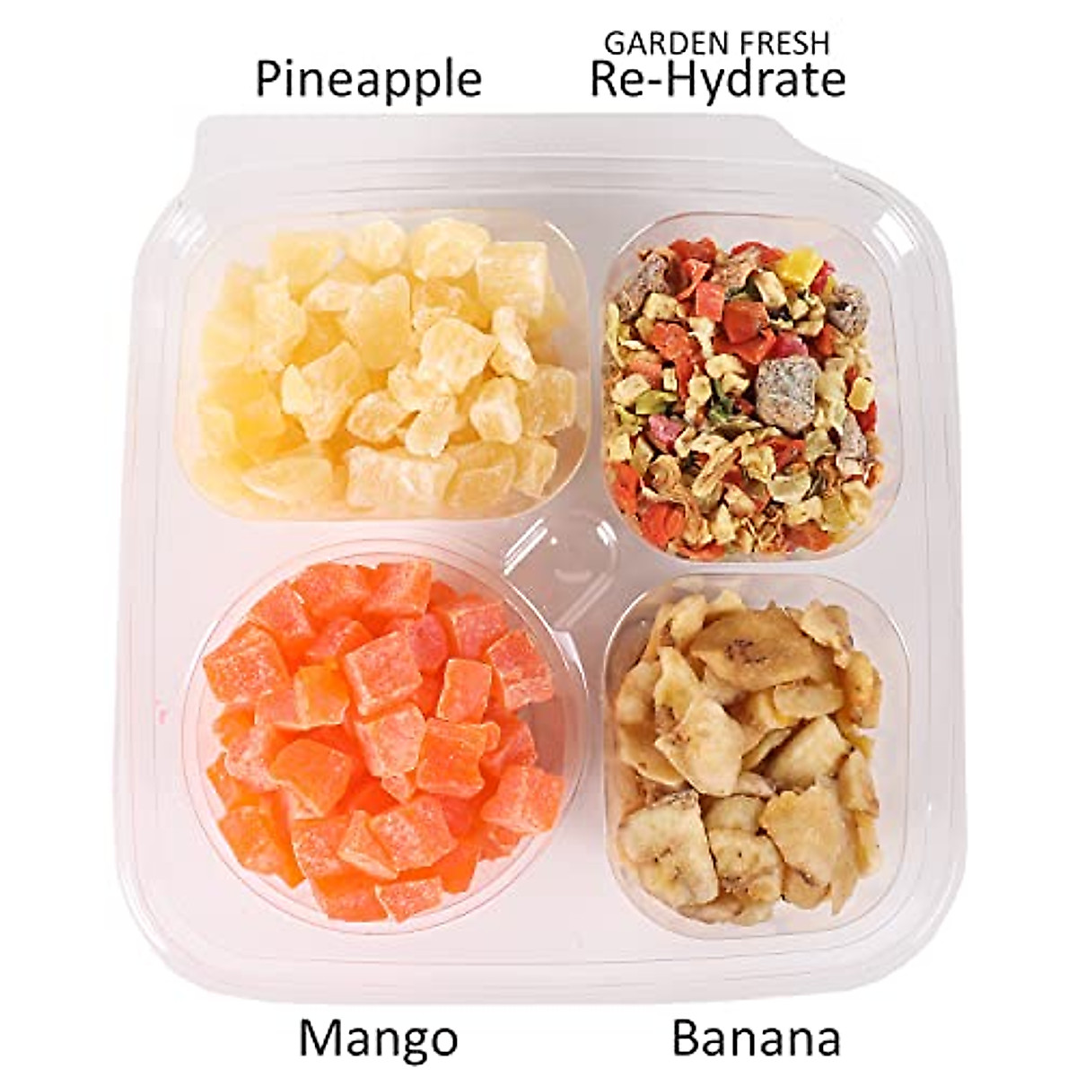 Sugar Glider Treat Variety Pack (9.5 oz.) - Healthy Natural Sugar Glider Treat Assortment - Yogurt Drops, Crunchez Berry Blend, Dried Papaya, Dried Pineapple - Sampler Variety Value Package