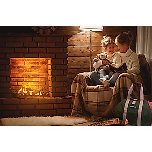 Firewood Carrier Heavy Duty Firewood Holder Utility Tote Log Holder Premium Waxed Canvas Firewood Tote Fireplace Accessories Wood Basket for Fire Logs Canvas Firewood Carrier Log