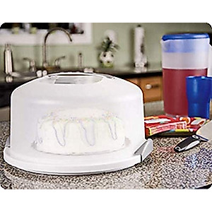 STERILITE Cake Server, 1 pack, White