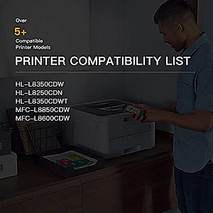E-Z Ink (TM) Compatible Toner Cartridge Replacement for Brother TN336 TN331 TN-336 TN-331 Compatible with HL-L8350CDW MFC-L8850CDW MFC-L8600CDW HL-L8350CDWT HL-L8250CDN (Black, 2 Pack)