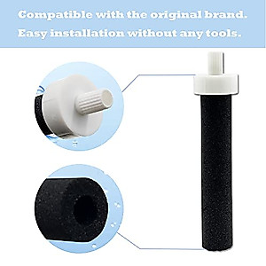 Xcivi Replacement Activated Carbon Water Bottle Filter for Brita BB06, Brita Hard Sided, Sport and Stainless Steel Bottle Filter, 10 Count