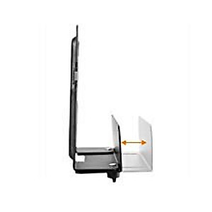 Mount Plus MP-06-02 Cable Box Mount, Modem Mount | Adjustable Wall Mount for Small and Wide Devices | Media Players, Cable Boxes, Modems, DVD Players | Game Console Such As PS3, PS4, Xbox One S (Wide)