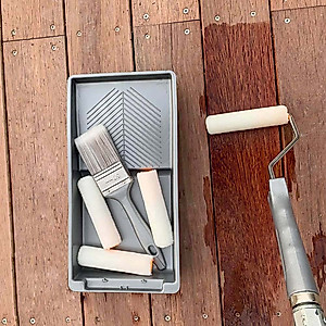 Magimate Small Paint Roller Set with Short Nap Roller Covers, 2 inch Paint Brush and Mini Paint Tray for Household Painting Touch-ups, Cabinet and Craft – 4 inch Paint Roller Kit (7-PK)