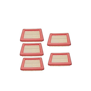 TENOMAL 5 Pack Harmony II HRR216 (HRR2169PKA) (HRR2169VKA) (HRR216K9PKAA) (HRR216K9VKAA) Walk-Behind Lawn Mower Engines AIR Filter Cleaner Element Replace Honda 17211-Z8B-901