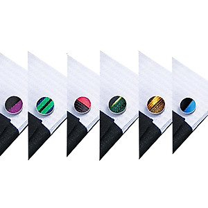 Barry.Wang 6 PCS Men Ties Set Silk Business Fashion Woven Necktie Handkerchief Cufflinks Paisley Stripe Wedding Party