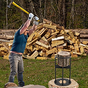 FaCreate Upgraded Log Splitter with Dual Blades，Manual Wood Splitter,Log splitters for firewood,Wood Splitter,dling Cracker,firewood Splitter,kindling Splitter