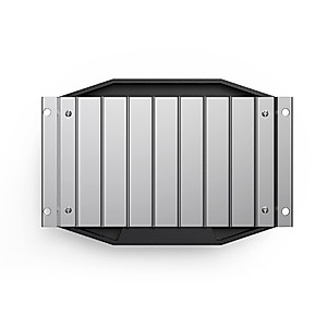 Alrska Solar Charge Controller 12V/24V Auto MPPT with LCD Backlit Display w/Temp Sensor Fit for Gel Sealed Flooded and Lithium Battery, Rover Elite 20A