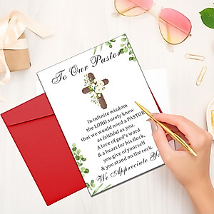 Pastor Appreciation Cards Pastor Appreciation Gifts Pastor Anniversary Cards Wedding Gifts Pastor Card Ministry Appreciation Cards Christian Gift Cards Gifts Thank You Gifts for Pastor Christmas Gifts