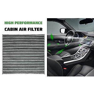 1 PACK QTC155 CABIN AIR FILTER for volvo S60(2019-2022), S90(2017-2022), V60(2019-2022), V60 CROSS COUNTRY(2020-2022), V90(2018-2021), V90 CROSS COUNTRY(2017-2022), XC60(2019-2022), XC90(2016-2022)