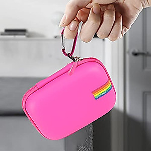 Leayjeen Kids Camera Case Compatible with Seckton/GKTZ/OZMI/PROGRACE/Dylanto/Rindol/VATENIC/Nine Cube/hyleton and More Kid Digital Camera Toys Gifts and Accessories (Case Only)