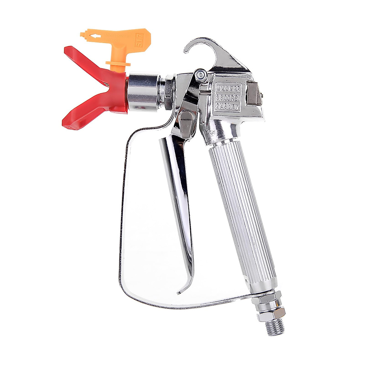 DUSICHIN DUS-036 Airless Paint Spray Gun High Pressure 3600 PSI 517 TIP Swivel Joint for Titan Graco Airless Paint Sprayers