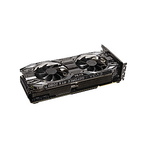 EVGA GeForce RTX 2080 Ti XC ULTRA GAMING, 11GB GDDR6, Dual HDB Fans & RGB LED Graphics Card 11G-P4-2383-KR