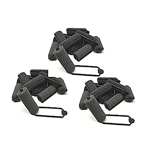 36 Piece Black Foam Sponge Hair Rollers Small Size (36PC)