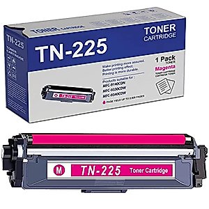 Feromyink Compatible TN225 TN-225 Toner Cartridge Replacement for Brother HL-3140CW 3150CDN 3170CDW MFC-9130CW 9340CDW DCP-9015CDW 9020CDN Printer (Magenta,1-Pack)