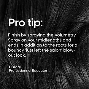 L'Oreal Professionnel Volumetry Volumizing Shampoo - Removes Build Up & and Cleanses Scalp, Provides Lift For Fine & Thin Hair Types, With Salicylic Acid