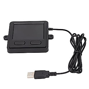 Computer Touch Pad, USB Interface Portable Practical Touchpad for Desktops for Laptops
