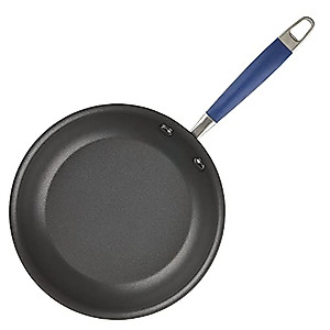 Anolon Advanced Hard-Anodized Nonstick Frying Pan / Nonstick Skillet, 8 Inch, Indigo