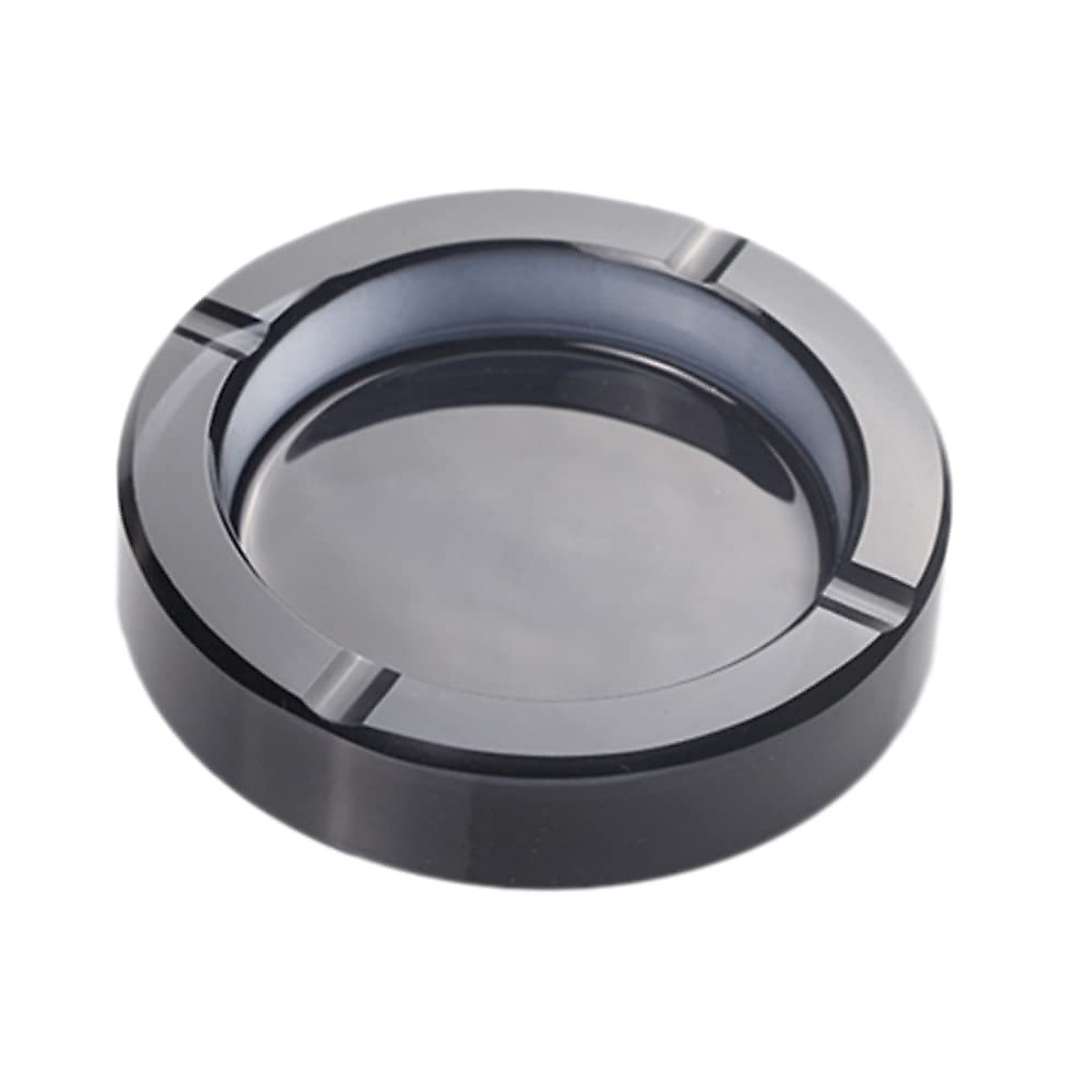 Sizikato 4-Inch Colored Crystal Glass Ashtray