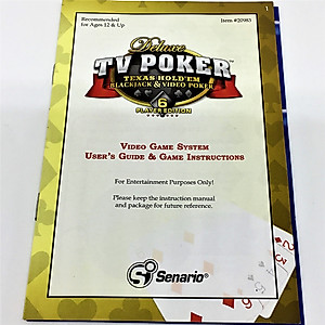 TV Poker Blackjack & Video Poker