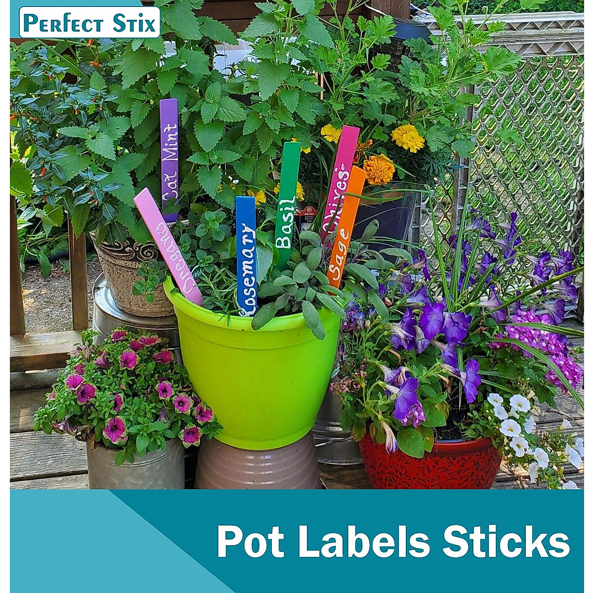 Perfect Stix - PAINT12-100 12" Wooden Paint Paddle Stirrer Sticks Length (Pack of 100)