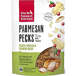 Aurora Pet Variety Pack (3) The Honest Kitchen Parmesan Pecks Dog Treats (Beef, Chicken, Duck) with AuroraPet Wipes