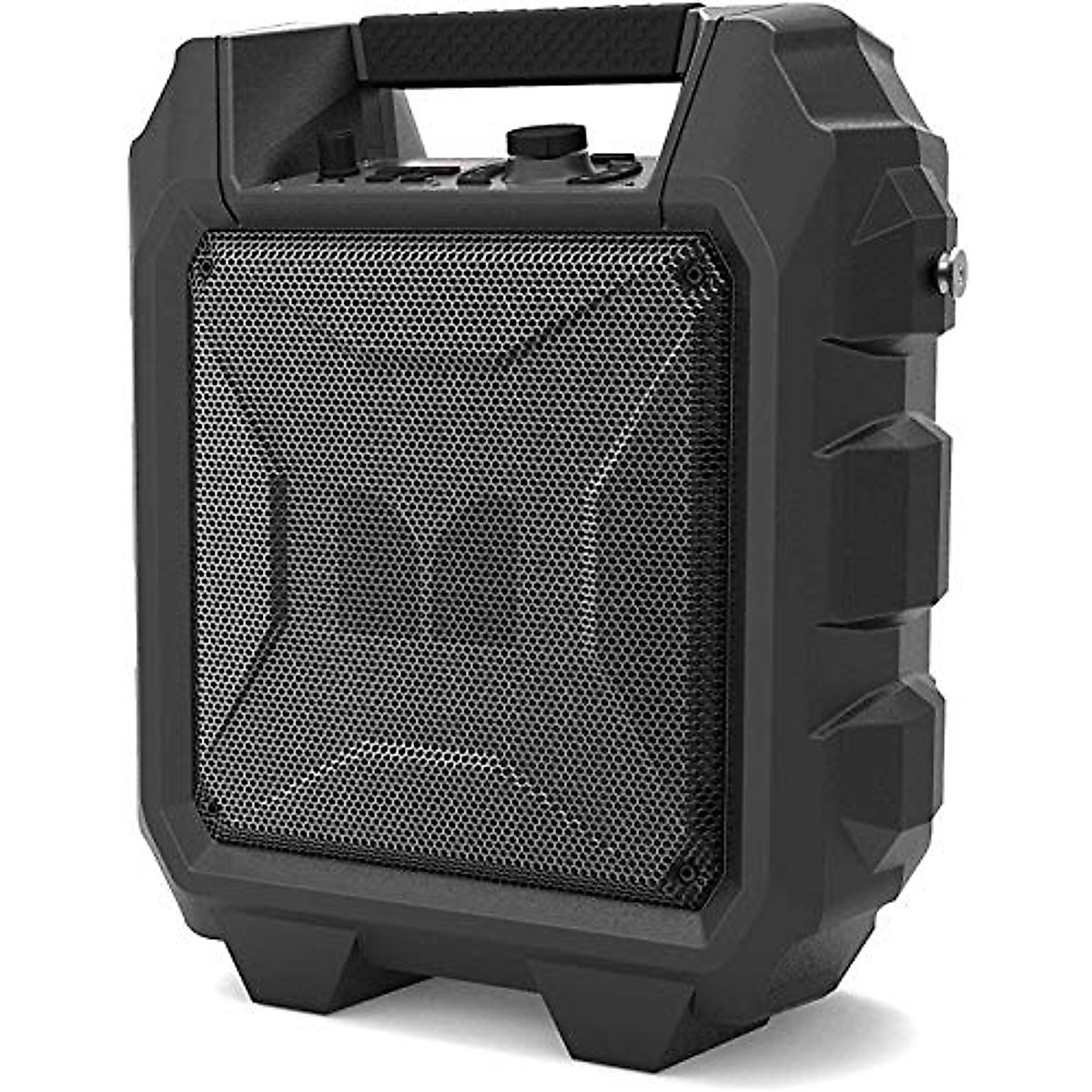 Monster Rockin' Roller Mini | Portable Bluetooth Wireless Speaker, 60 Watts, up to 36 Hours Playtime, Mic/Guitar Input, IPX4 Water Resistant
