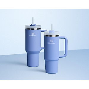 Stanley Quencher H2.0 Tumbler with Handle and Straw 30 oz | Flowstate 3-Position Lid | Cup Holder Compatible for Travel | Insulated Stainless Steel Cup | BPA-Free | Hydrangea