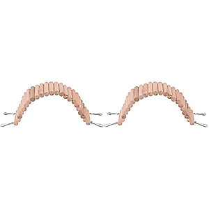 YARNOW Rabbit Toys Rabbit Toys Parrot Toys 2 Pieces Wooden Ladder Bridge Wooden Crawler Shelter Reptiles Hiding Cave Ladder Hamster Wooden Bridge Teething Toy Teething Toys Teething Toys
