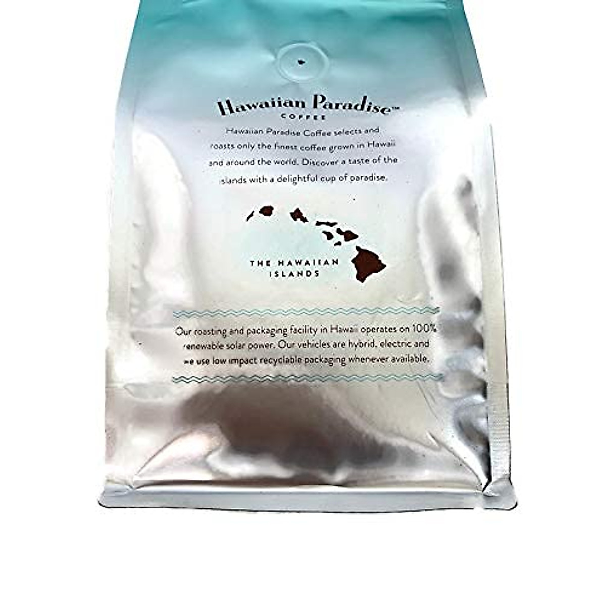 Hawaiian Paradise Coffee 10% Kona Coffee Blend Ground 12oz. Bag - Premium Rich Flavored Roast Bold Signature Brewed – 100% Arabica Gourmet Finest Beans