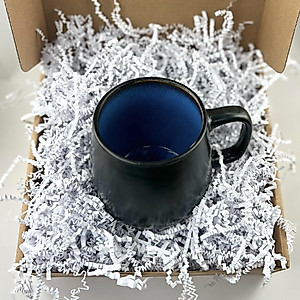 Mighty Gadget 1 LB White Crinkle Cut Paper Shred Filler for Gift Wrapping & Basket Filling (Made in the USA)