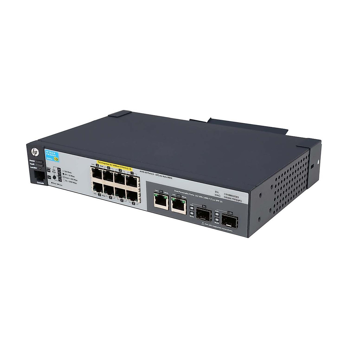 HP Procurve 2615-8-PoE Stackable Ethernet Switch (J9565A#ABA)