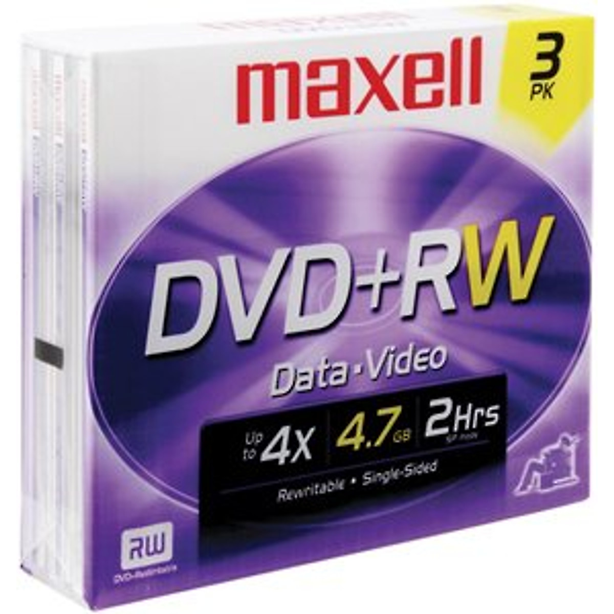 Maxell 4.7 DVD+RW (3-Pack)