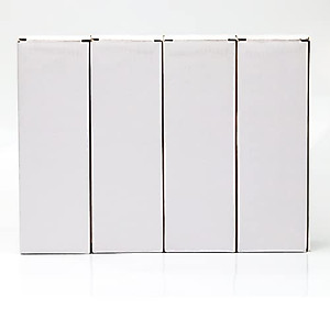 TIPSY UMBRELLA Clear Milk Carton Water Bottle (4PACK) - BPA Free Child Friendly - Environmentally Reusable – Milk Carton Shaped Water Bottle – Juice/Boba Tea Bottle – 17oz