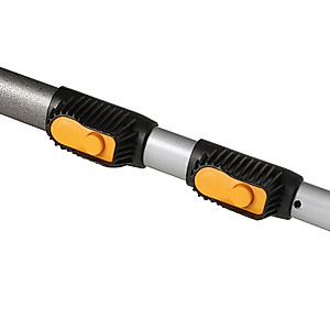 True Temper 193055510 Telescoping Snow Roof Rake with Aluminum Handle, 17-Foot