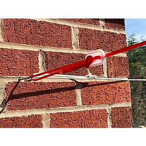 EVERLASTO Quality 20m 'Orient' PVC Clothes/Washing Line 4.8mm Thick - Green