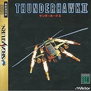 Thunderhawk II [Japan Import] (Sega Saturn) (Pre-Played - CIB - Very Good)