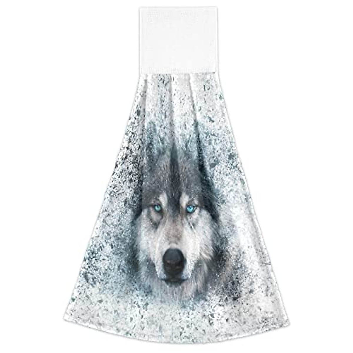 Kigai Hand Towels The Mighty Wolf Hand Towels for Bathroom Kitchen Hanging Hand Towels Ultra Soft and Highly Absorbent Quick-Dry Hand Towels 18.2x14in