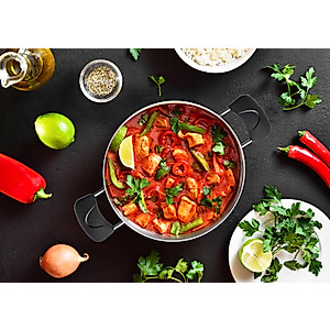 8-Qt Stock Pot, E-far 3-Ply Stainless Steel Stockpot with Lid for Cooking Simmering Soup Stew, Heavy Duty Cookware Works w/Induction, Non-toxic & Corrosion Resistant, Dishwasher Safe