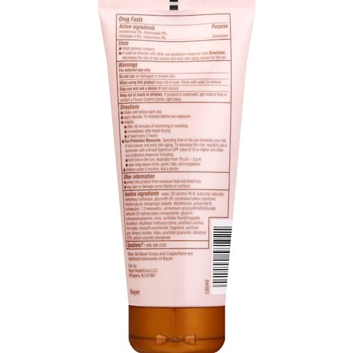 Coppertone Glow with Shimmer Sunscreen Lotion, Broad Spectrum SPF 50 Sunscreen, 5 Fl Oz