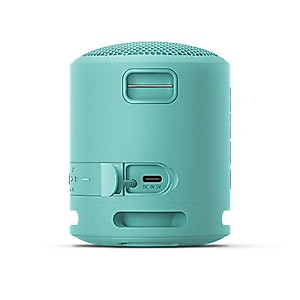 Sony SRS-XB13 EXTRA BASS Wireless Bluetooth Portable Lightweight Compact Travel Speaker, IP67 Waterproof & Durable for Outdoor, 16 Hr Battery, USB Type-C, Speakerphone, Powder Blue (Amazon Exclusive)