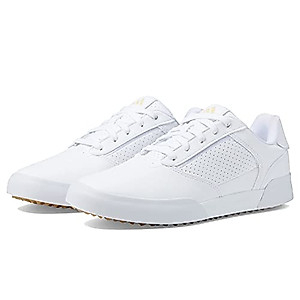 adidas Womens Retrocross Golf Shoe, FTWR White/Sand strata/Gum 3, 8