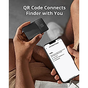 eufy Security by Anker SmartTrack Card (Black, 1-Pack), Works with Apple Find My (iOS Only), Wallet Tracker, Phone Finder, Water Resistant, Up to 3-Year Battery Life(Android Not Supported)