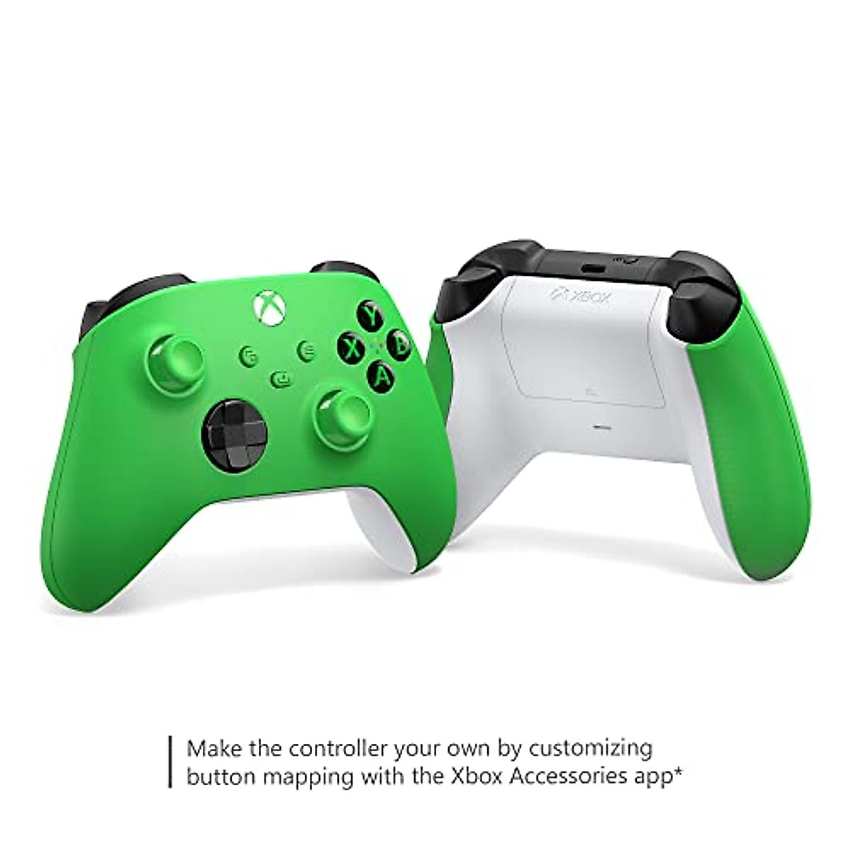 Xbox Core Wireless Controller – Velocity Green – Xbox Series X|S, Xbox One, and Windows Devices