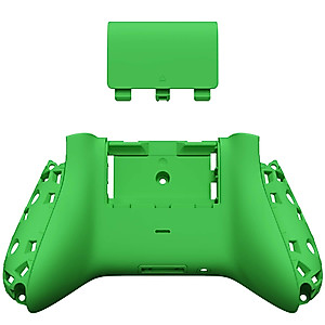 eXtremeRate Green Replacement Side Rails + Back Shell + Faceplate for Xbox Series X/S Controller