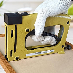 GYKLE Point Driver Framing Tool, Flexible Point Gun Tacker, Lightweight Metal Picture Framing Tool with 1000 Points for Artist Framing Paintings and Pictures